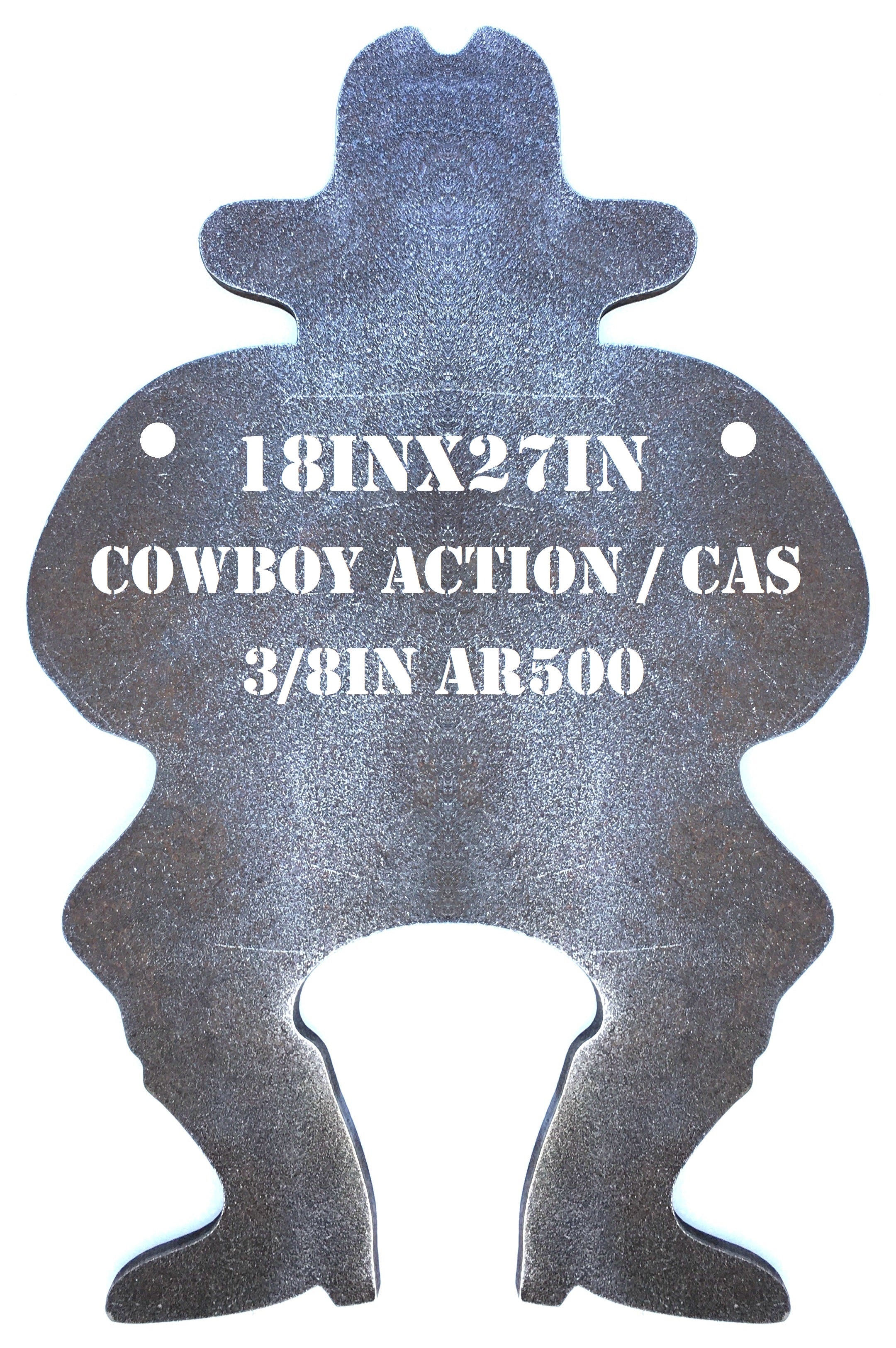Magnum Target 18"x27" 3/8"AR500 Cowboy Action Silhouette Sheriff CAS S