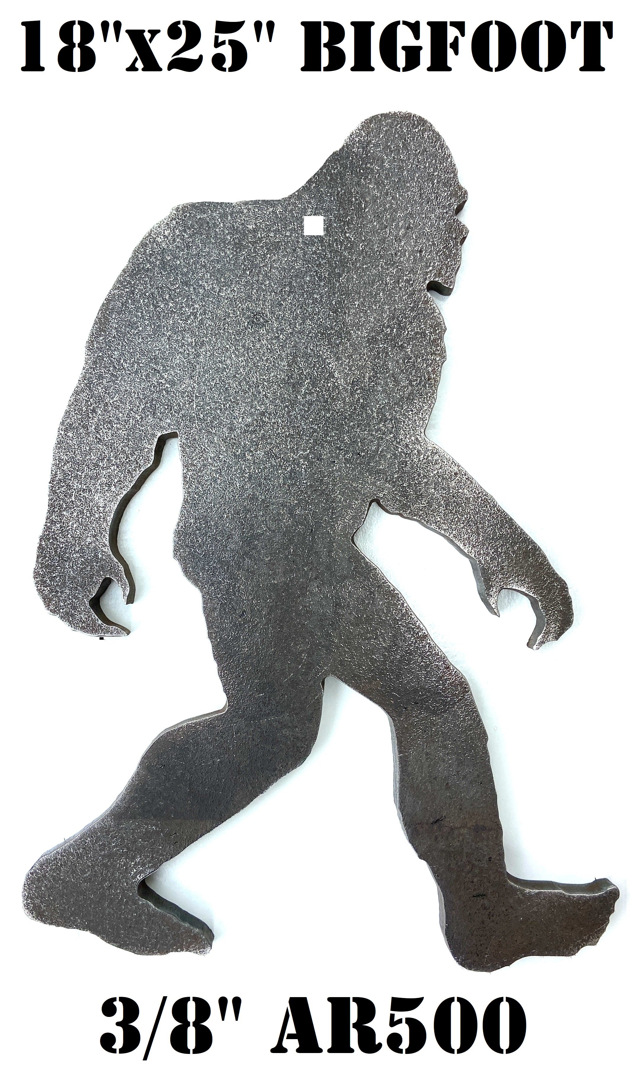 Magnum Target 3/8" AR500 18"x25” Bigfoot Sasquatch Yeti Steel Shooting