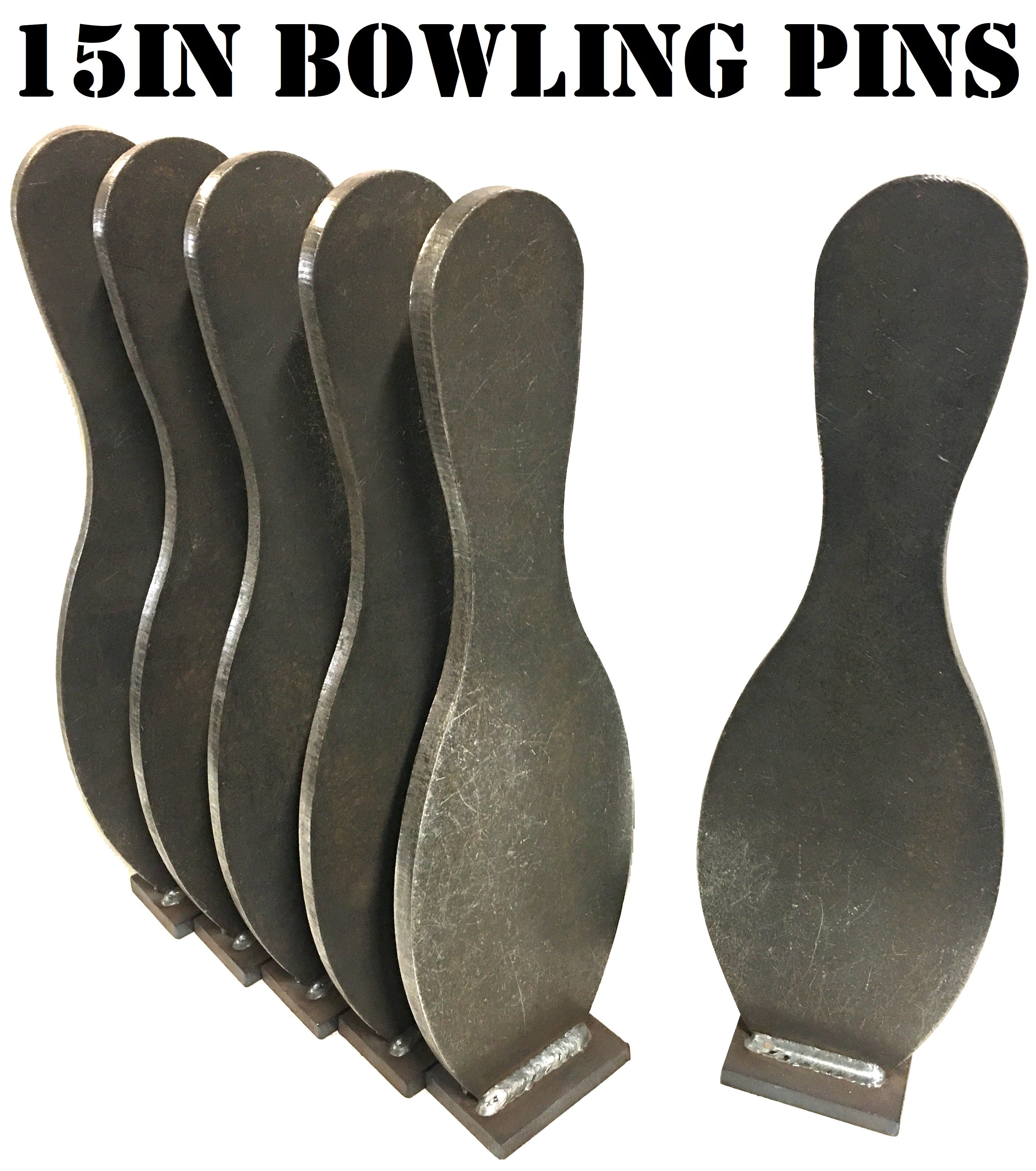Magnum Target 15" Tall PISTOL ONLY IDPA/IPSC Bowling Pin Knock-over Sh