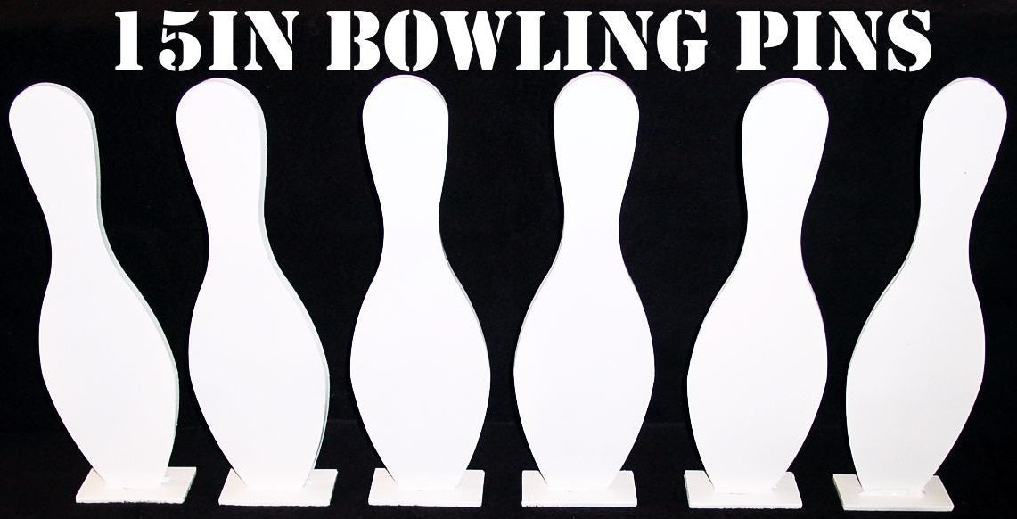 Magnum Target 15" Tall PISTOL ONLY IDPA/IPSC Bowling Pin Knock-over Sh