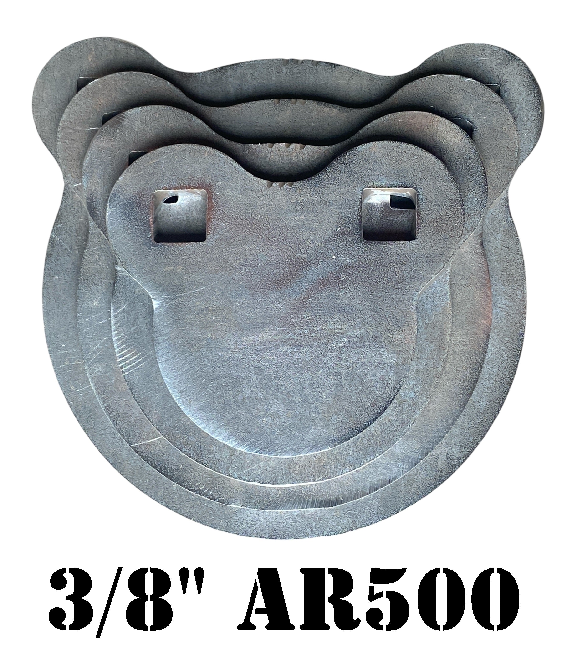 Magnum Target 3/8" AR500 Steel Shooting Targets - 3" 4" 5" 6" Metal Ri