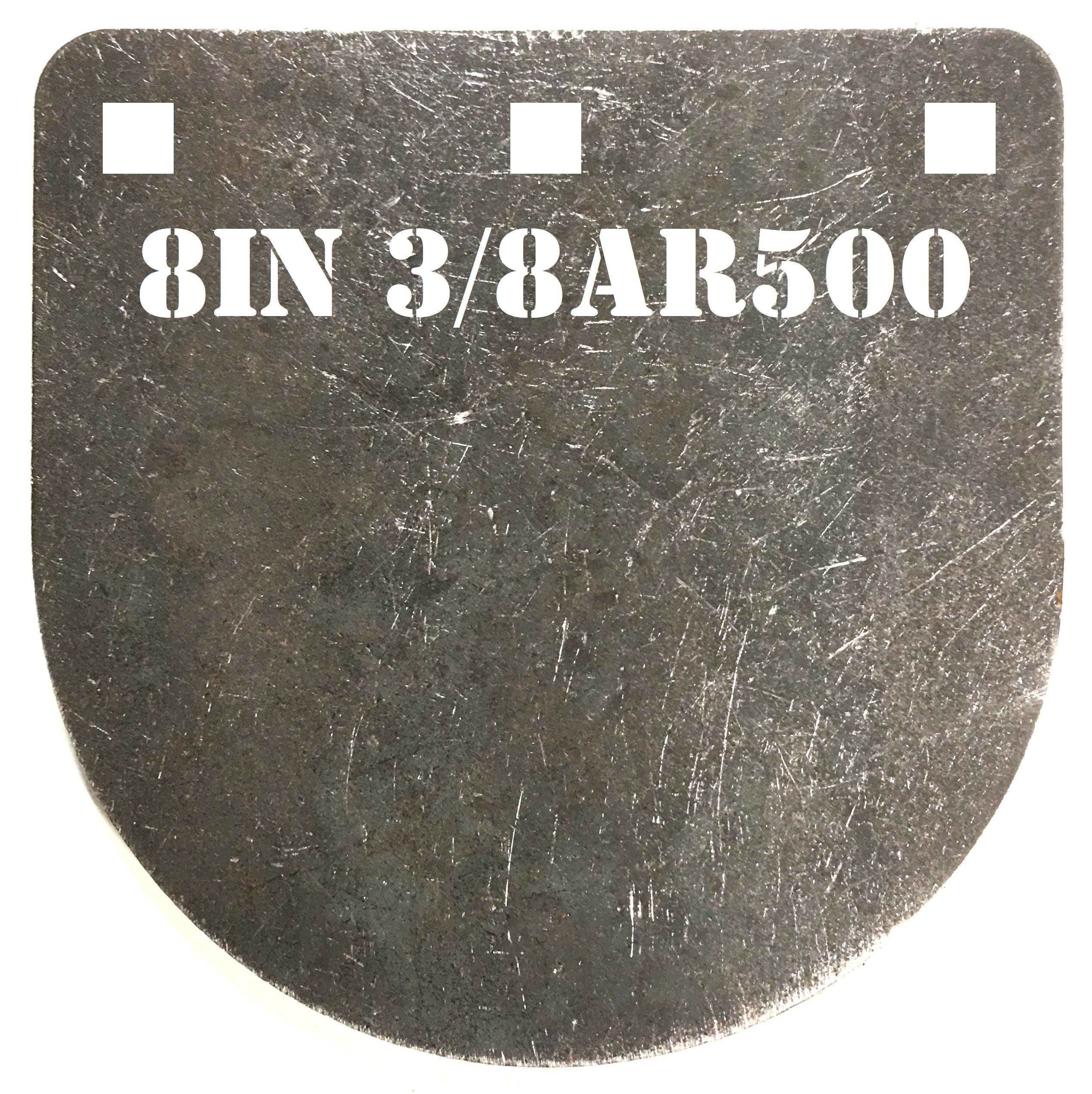 Magnum Target 8 in. AR500 Gong/Hanger Shooting Target - 1pc 3/8 Thk Pi