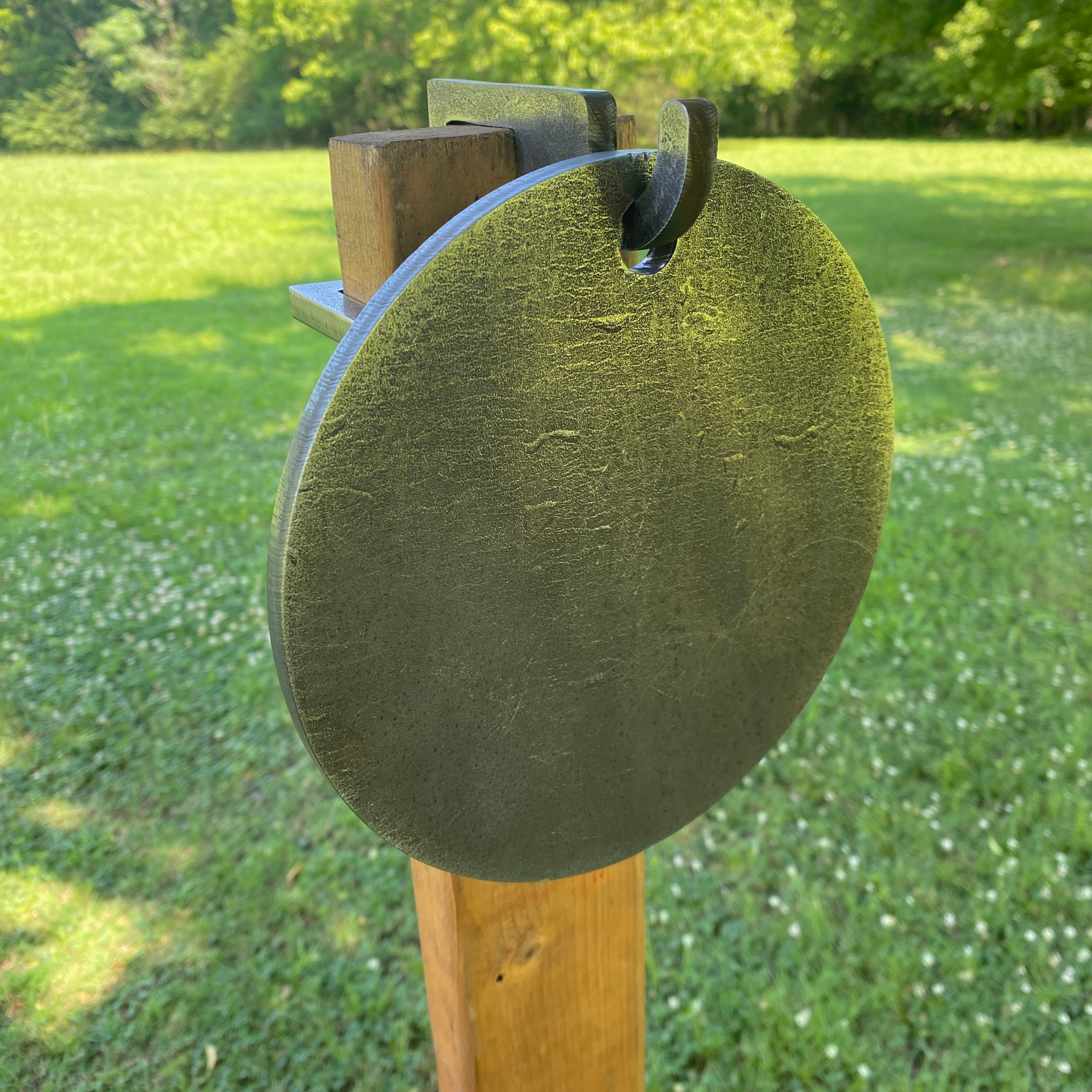 Magnum Target 8" Round 3/8" AR500 Steel Shooting Target - Range Gong H