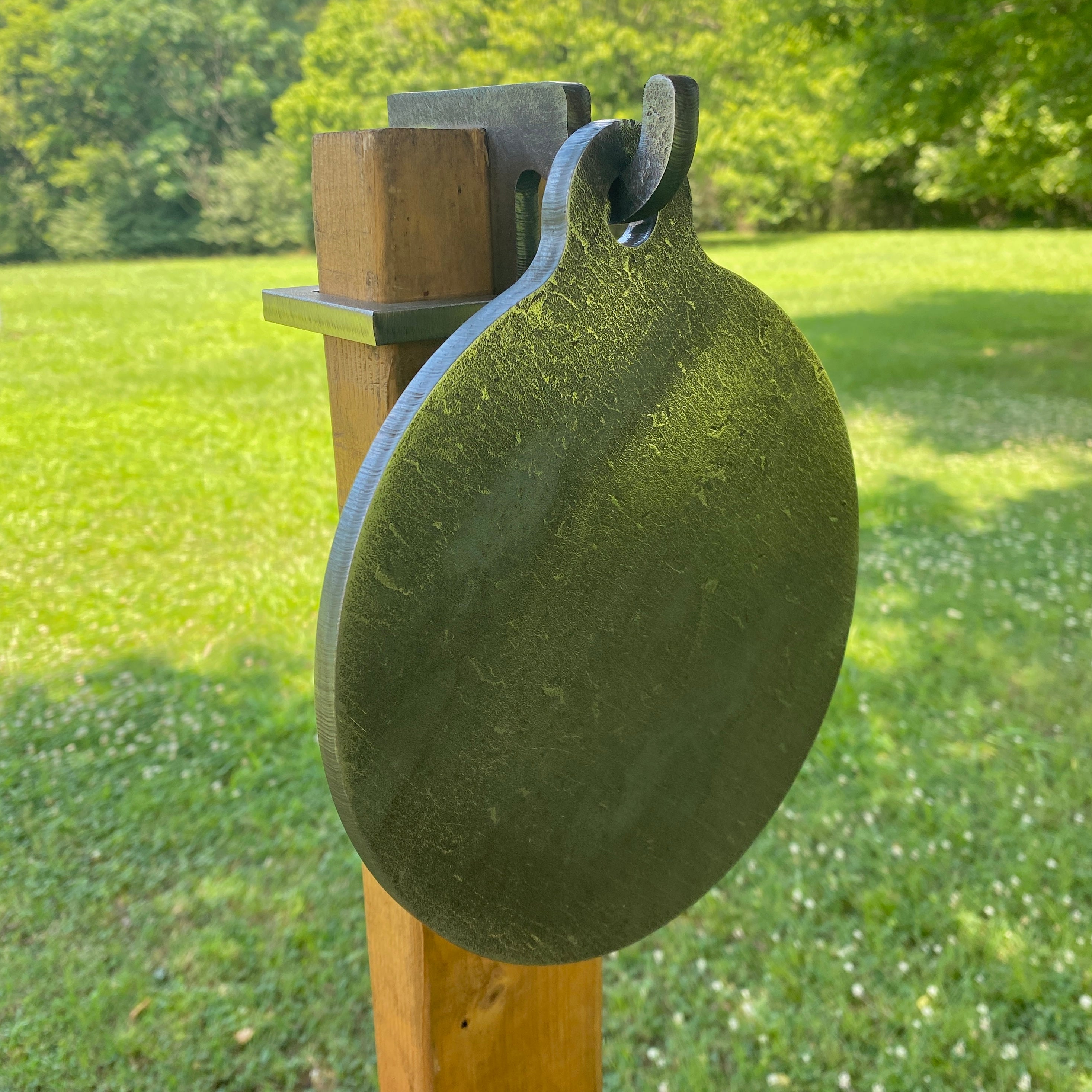 Magnum Target 8" Round 3/8" AR500 Steel Shooting Target - Range Gong H