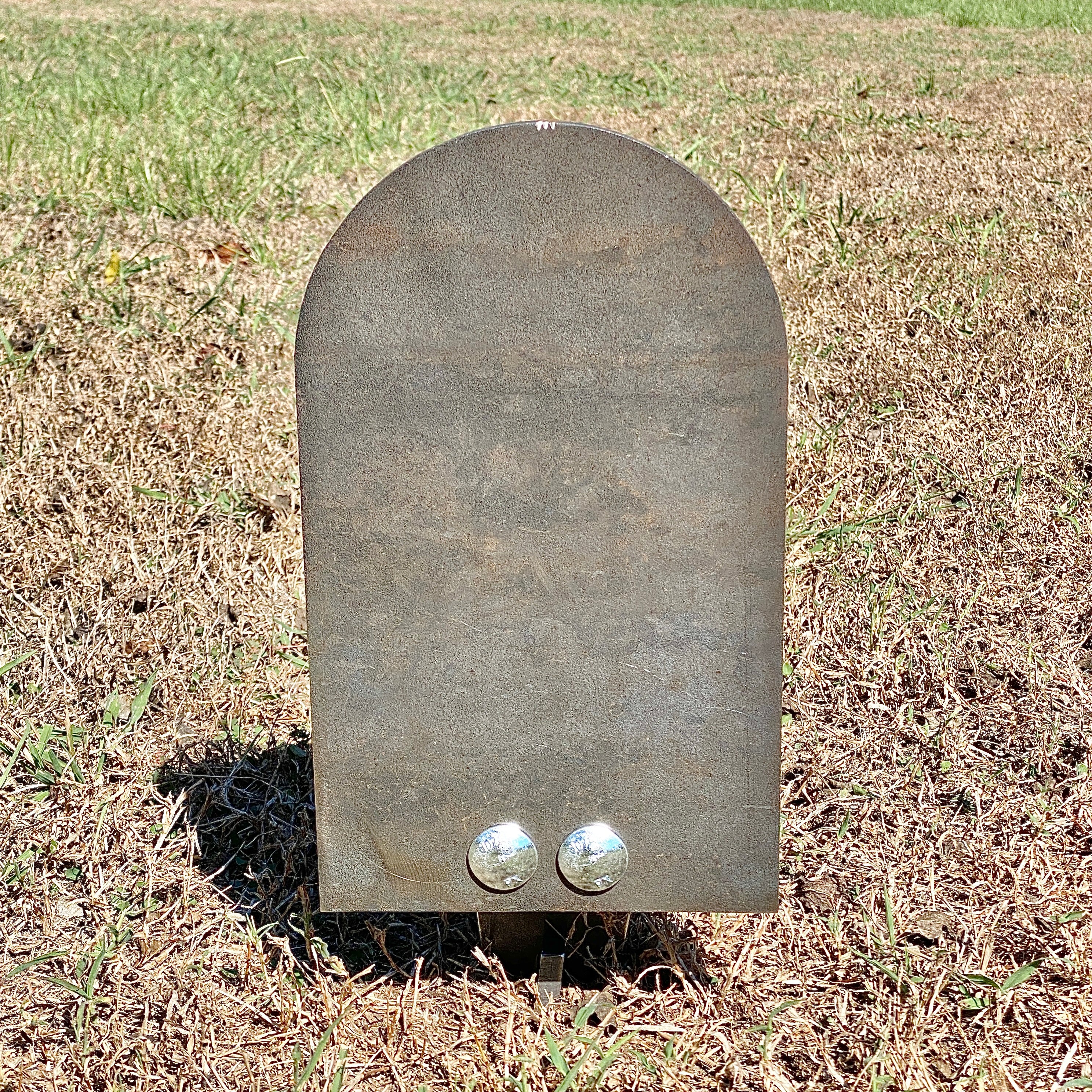 Magnum Target 7"x12" 3/8" AR500 Auto Reset Tombstone Popper - Spring R