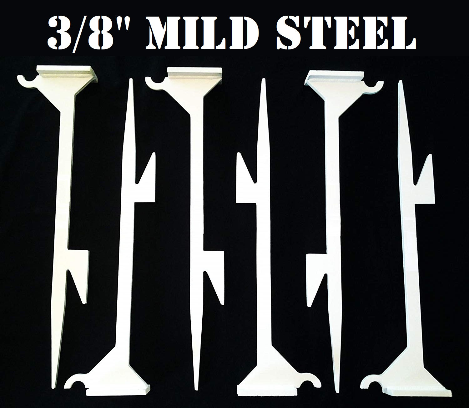 Magnum Target 24 inch Heavy Duty Knockover / Hanger Stands for Steel T