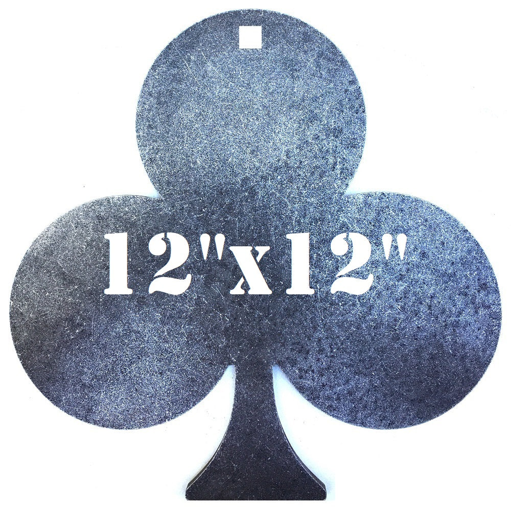 12"x12" 3/8" AR500 Cowboy Action CAS Club Steel Shooting Target (SUIT1 ...